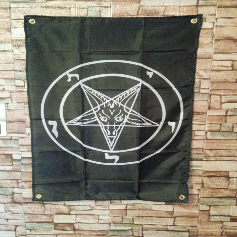 Baphomet Sigil Flag | magasindumetal